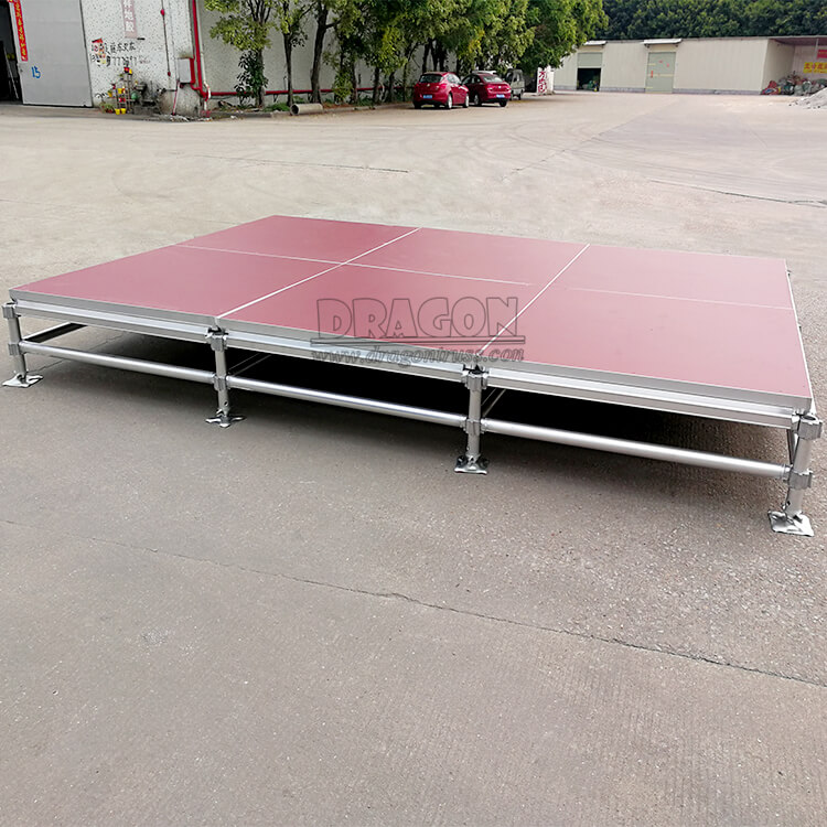 Portable Aluminum Alloy Park Square Stage from China manufacturer ...