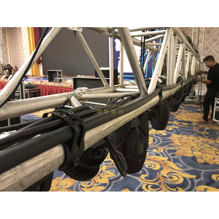 Plasitc Lighting Cable Management Kit Truss Tube Clip Grounding Clamp ...