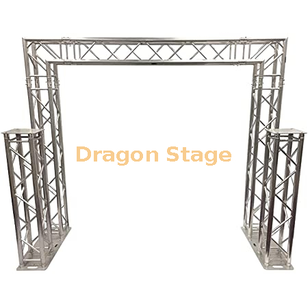 Goal Post Style Square Aluminum Truss Spigot Bolt System for Exhibition ...