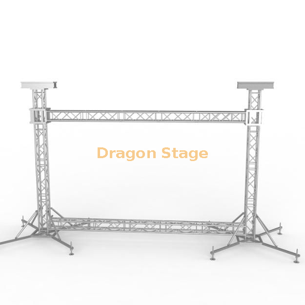 LED Ground Support Video Wall/ Led Light Frame/ Outdoor Event Led Truss ...