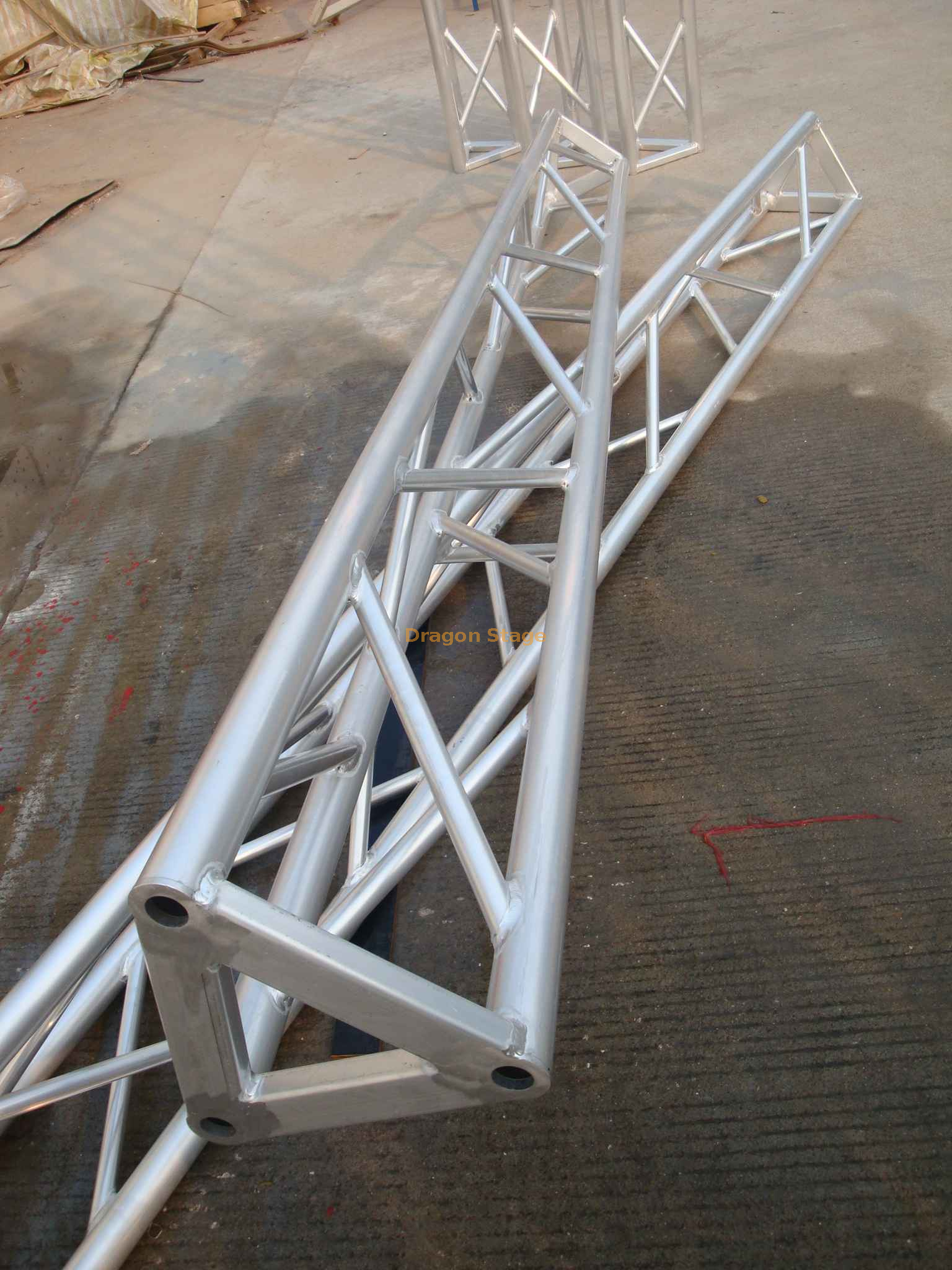 What types of lighting trusses are available, and what are their ...