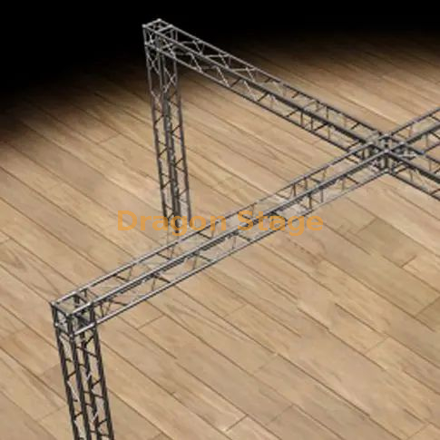 Global Truss 20'x20' X Shaped Trade Show Booth / Exhibit System ...